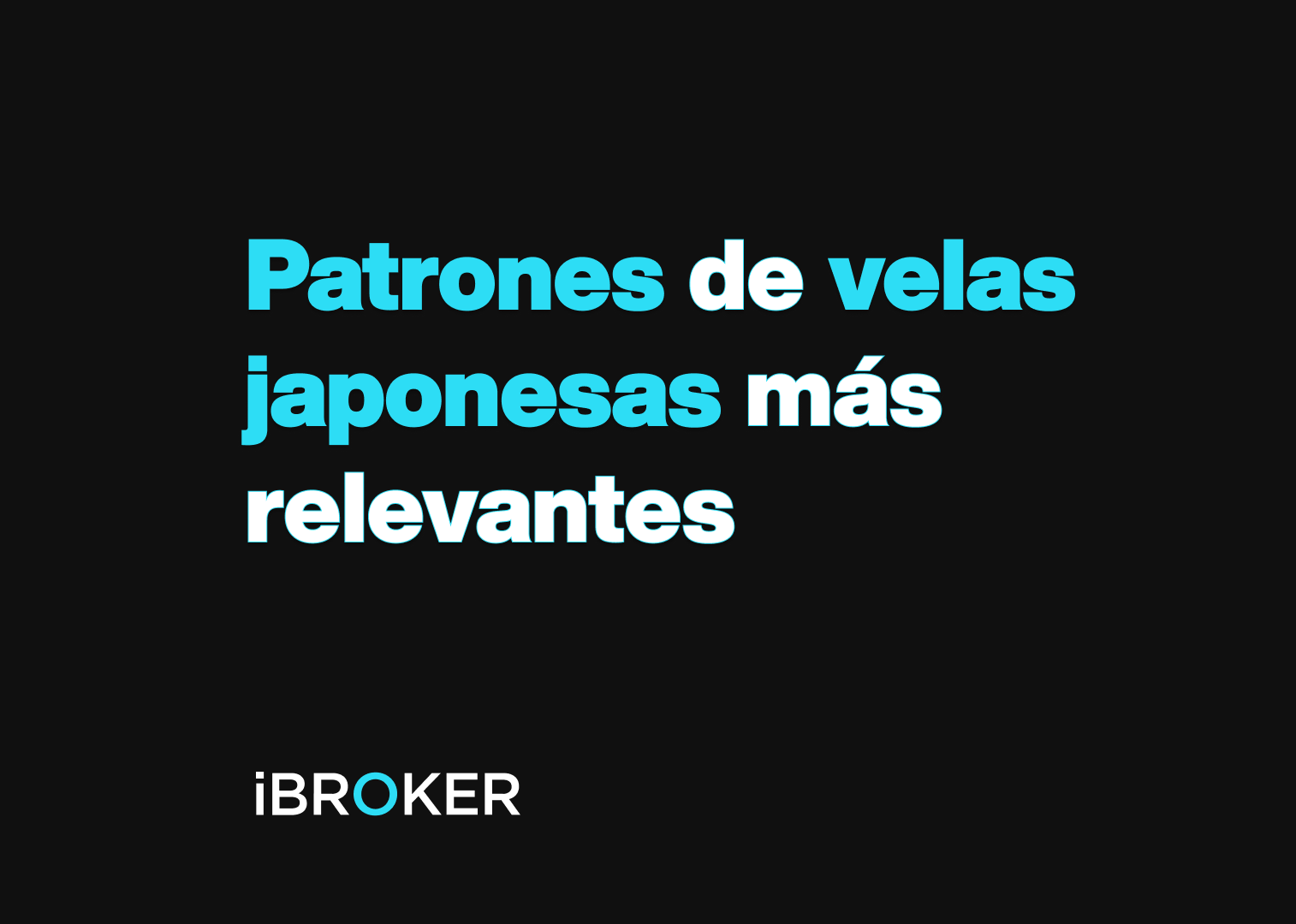 ¿Conoces los patrones de velas japonesas más relevantes?